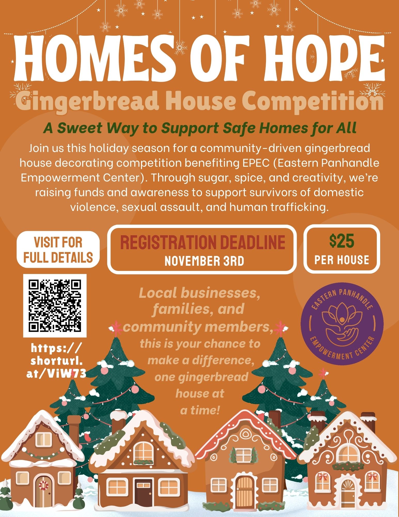 Homes of Hope Gingerbread House Competition Sponsorship Opportunities ...